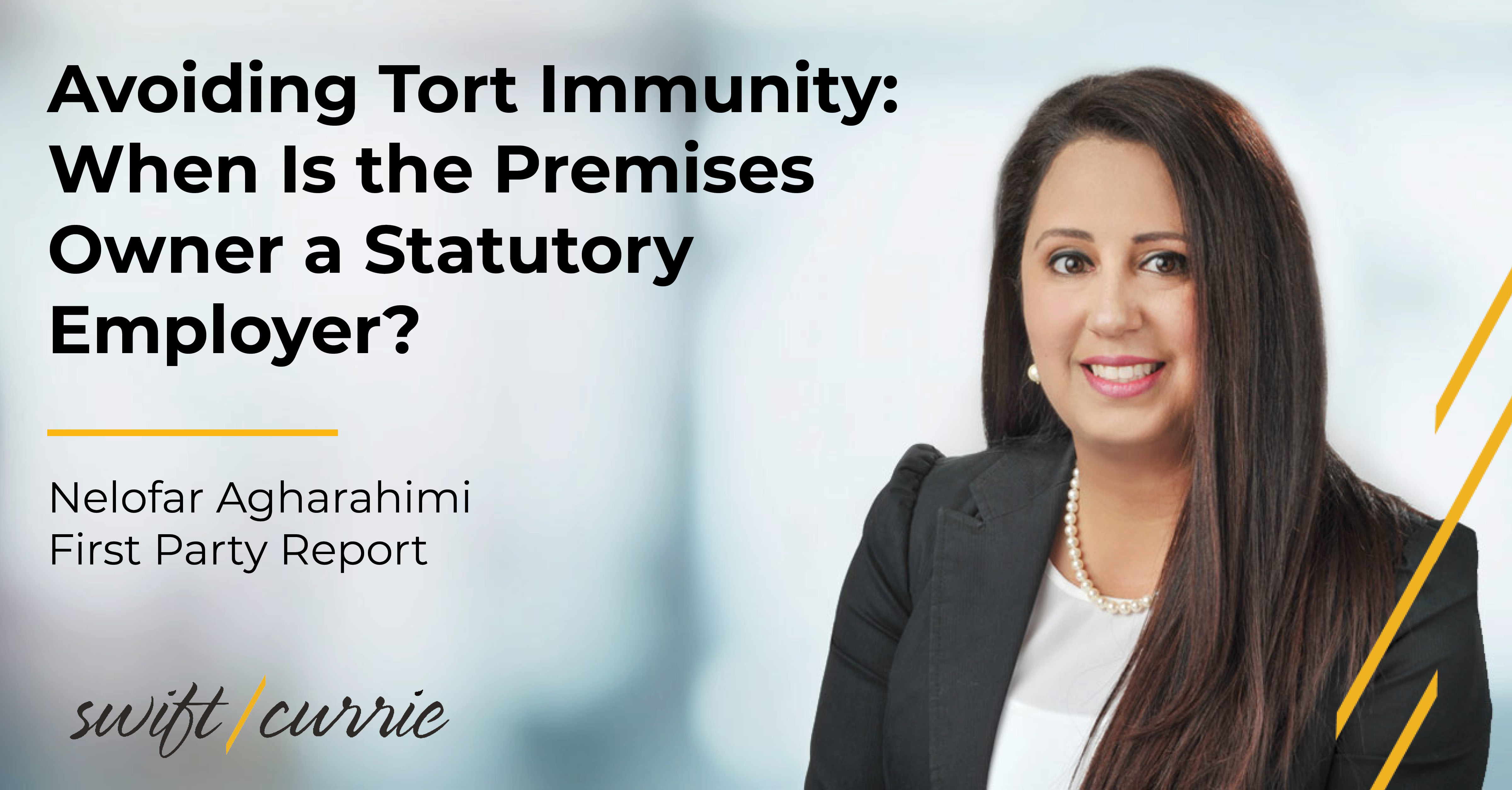 Avoiding Tort Immunity: When Is the Premises Owner a Statutory Employer ...