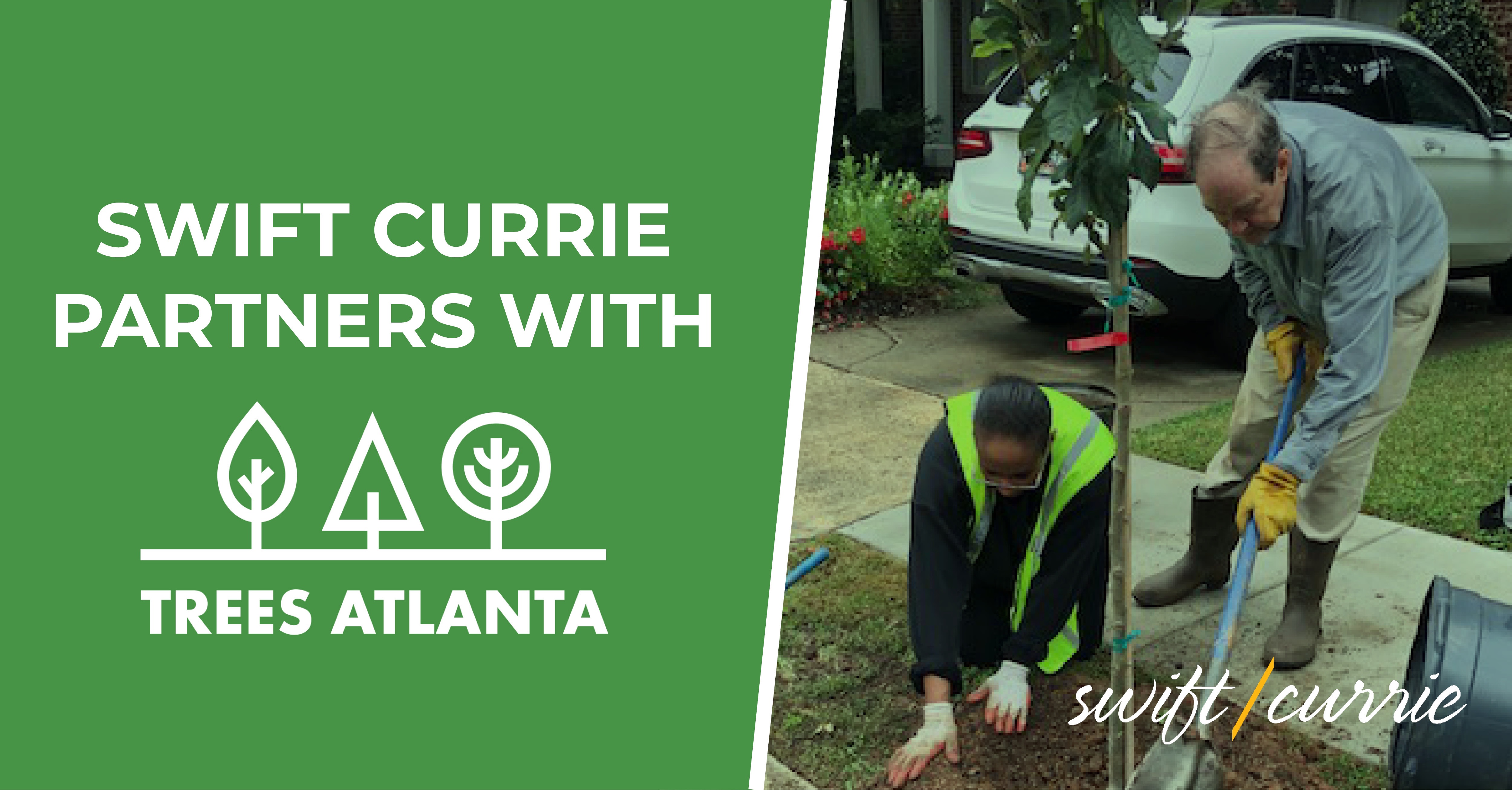 Swift Currie Plants Trees with Trees Atlanta 2019: Swift Currie